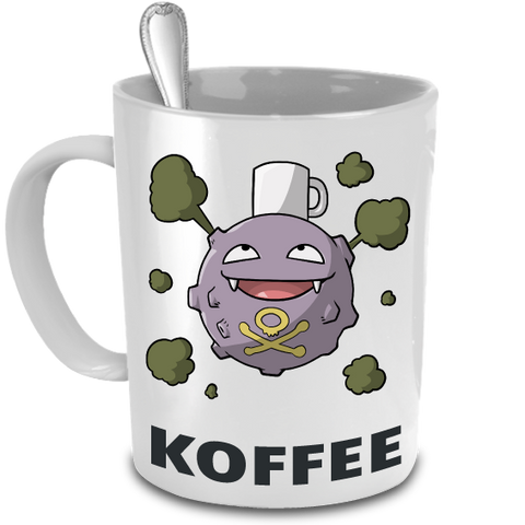 The Pokémon pun tea and coffee mug series | Threadfox